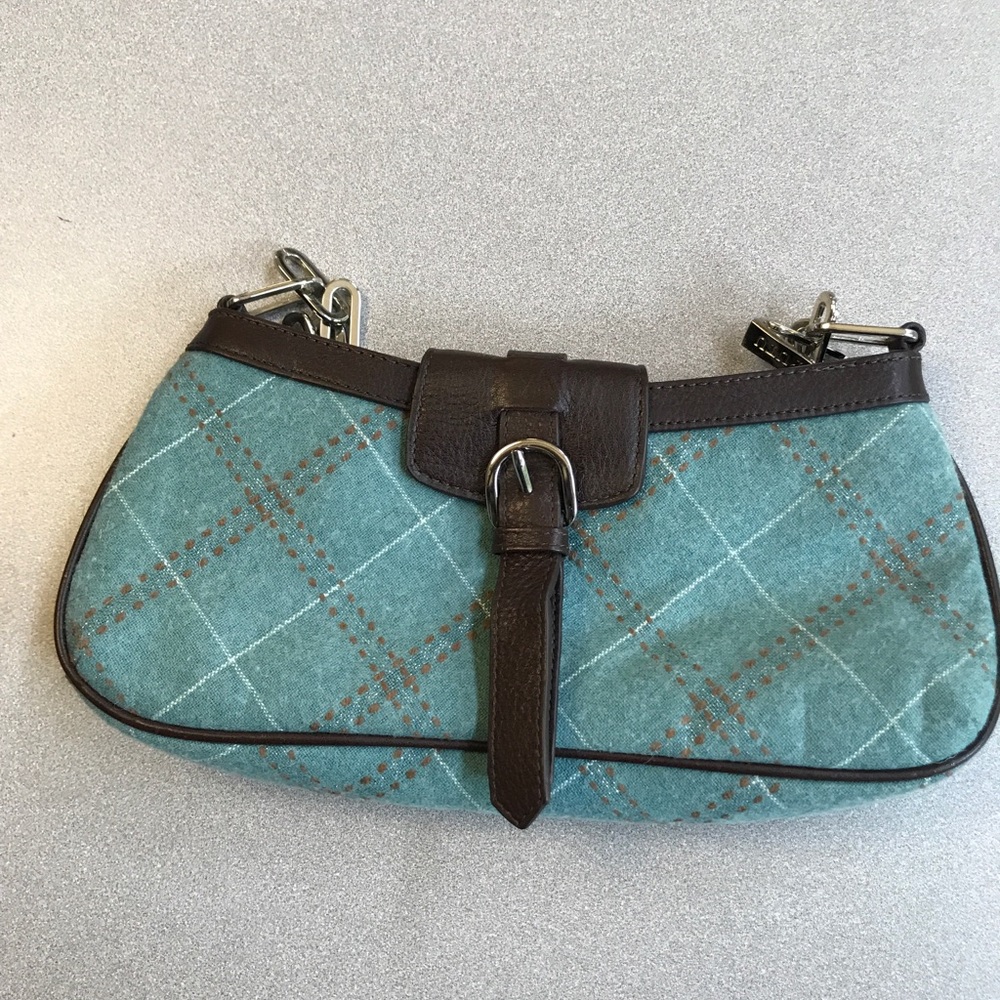 Cute Wool Satchel With Chain Handle - Gem